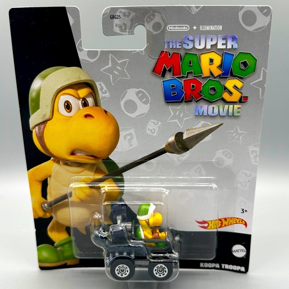 Mattel | Toys | Hot Wheels The Super Mario Bros The Movie Metal Car 64 ...